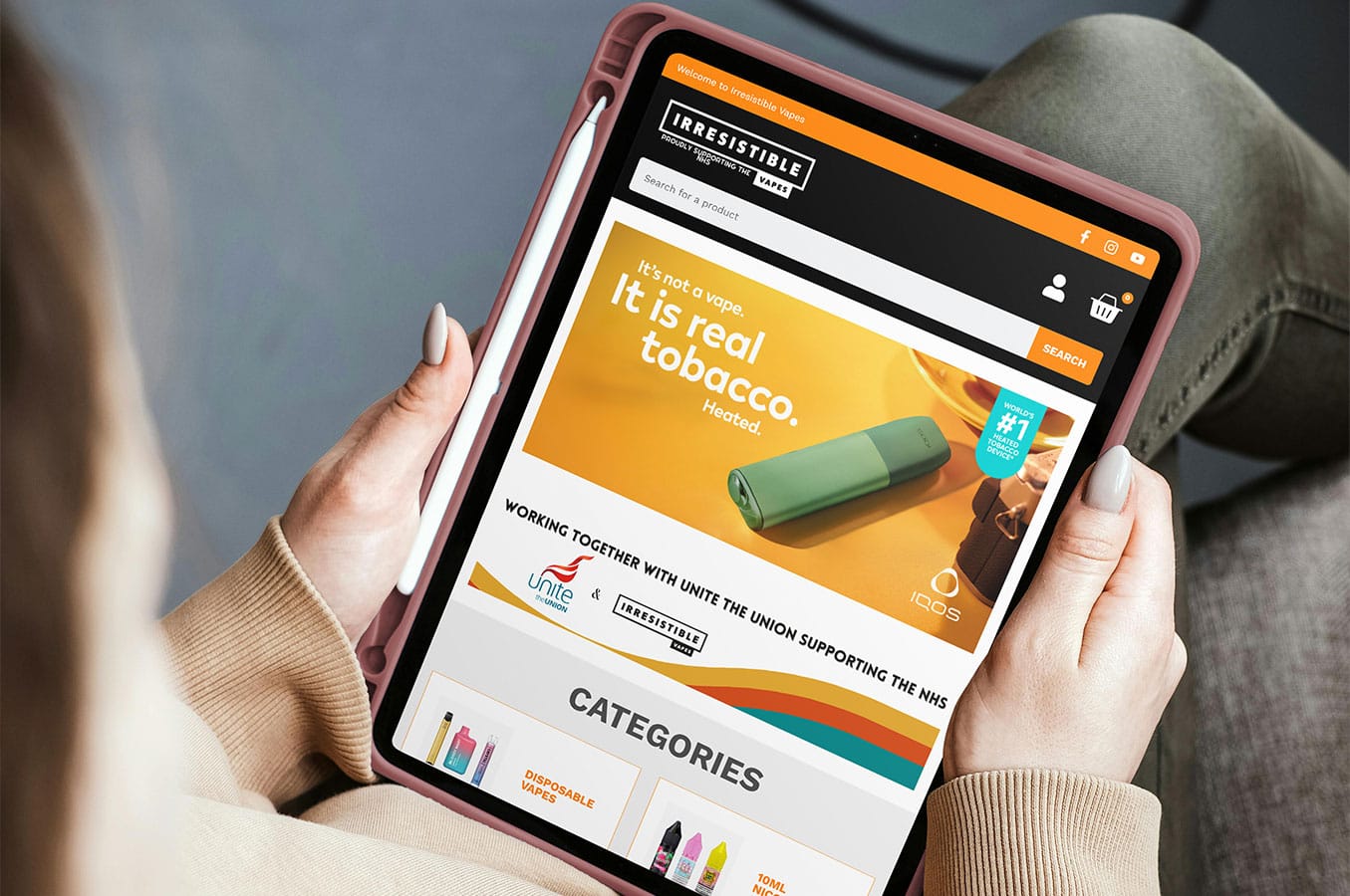 Irresistible Vapes - Choose Purple